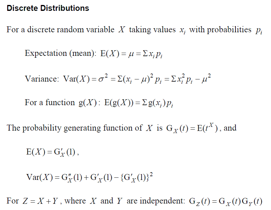 Probability & Statistics | a2-level-level-revision, maths, mathematical ...