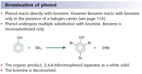 Phenols | a2-level-level-revision, chemistry, aromatics-amines-amino ...
